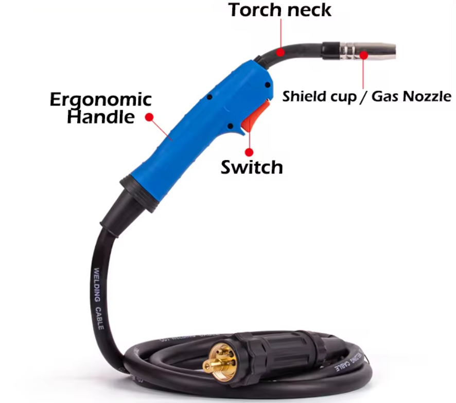 Mig Welding Accessories Torch Mig Welding Gun With Euro Quick Connector ...