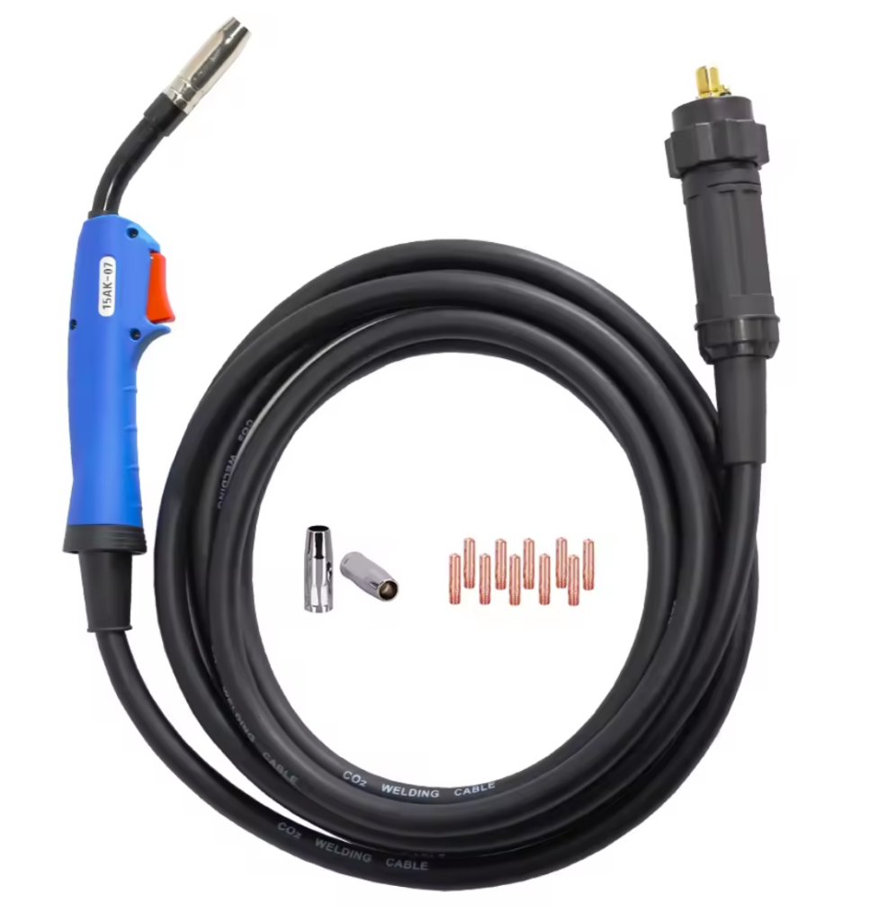 Gasless 3M MIG Gun GMAW MAG MIG 15AK CO2 Welding Torch With Copper ...